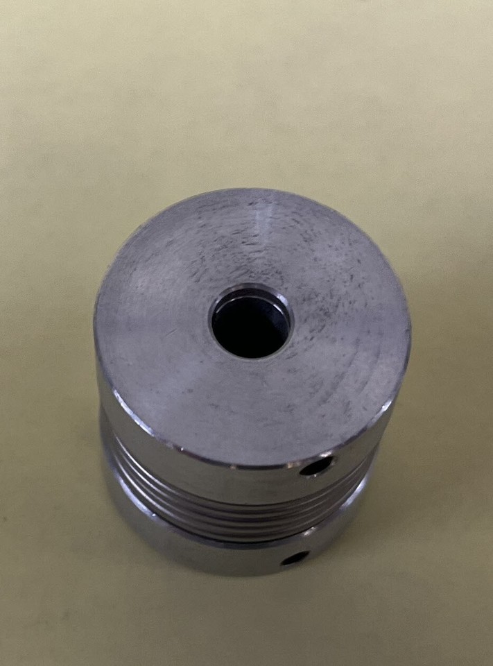 Gerwah EKN 20 Miniature metal bellows coupling with radial set screws ...