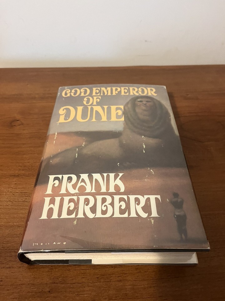God Emperor Of Dune 1st Edition Book Club Edition Frank Herbert Gutter ...