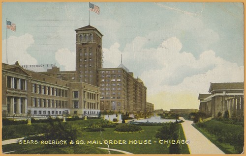 Chicago, ILL., Sears, Roebuck & Co. Mail Order House - 1910 | eBay