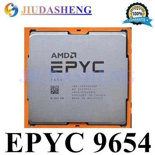 AMD EPYC Genoa 9654 CPU 2.40GHz 96-Core 384MB DDR5 Socket SP5 Processor ...