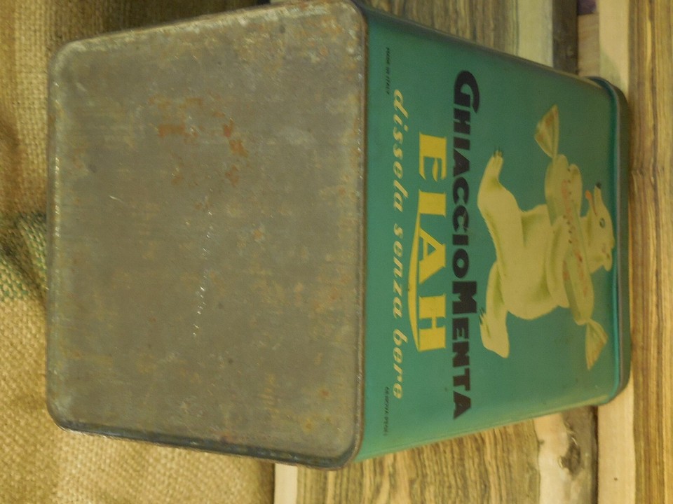 Original Mid Century Italian tin, Candy Eiah ,RARE!!!#1 | eBay