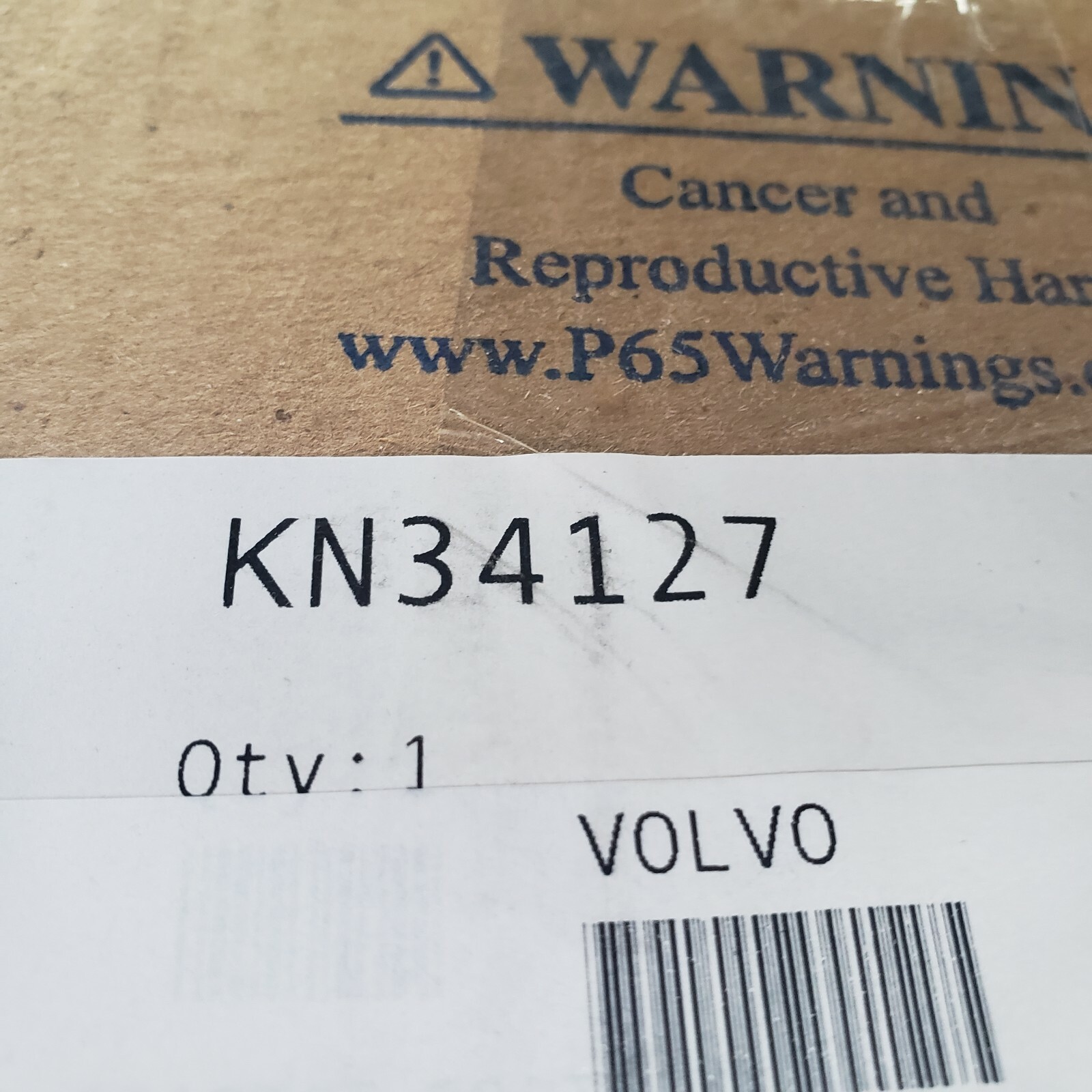 Volvo Hadex Tractor Protection Valve # KN34127 | eBay