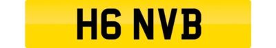 HENRY NUMBER PLATE HEN UK H6 NVB HENDRY NO FEES HENRIETTA REG HENNY ...