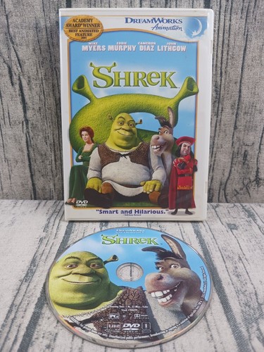 Shrek (DVD, 2003 Full Screen) Mike Myers, Eddie Murphy, Cameron Diaz ...