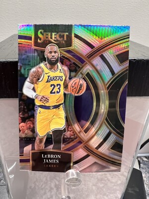 2023-24 Panini Select LeBron James #135 Premier Silver Prizm | eBay