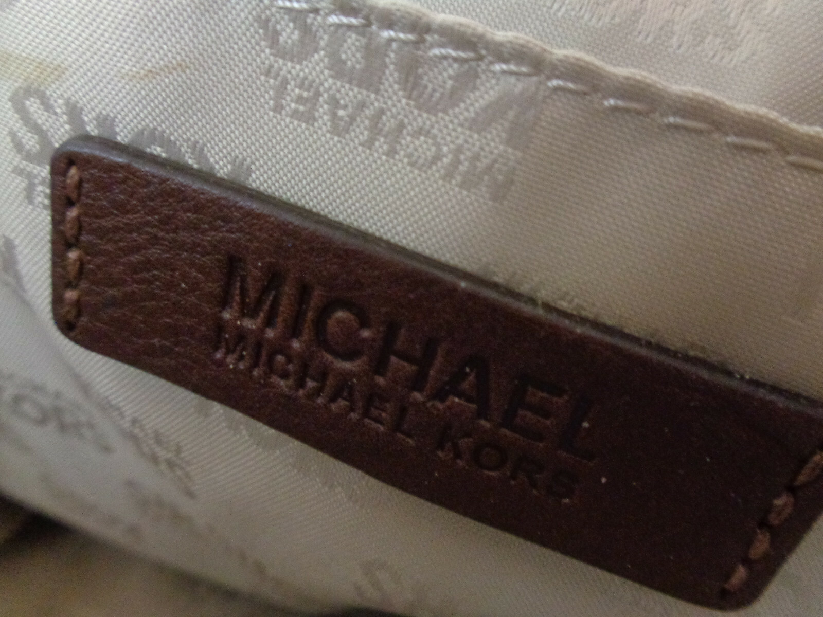 MICHAEL KORS Charleton Signature Jacquard Medium Tote w Top Strap ...