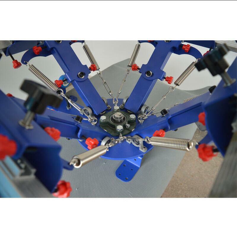 Hot Sale 4 Color 1Station Silk Screen Printing Start Kit Ink Squeegee ...