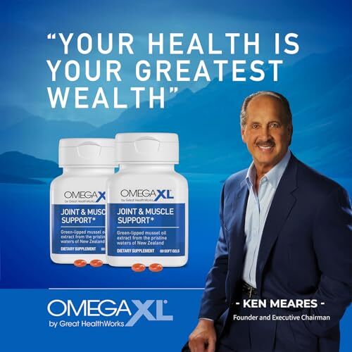 Omega XL 60ct by Great HealthWorks: Small, Potent, Joint Pain Relief ...