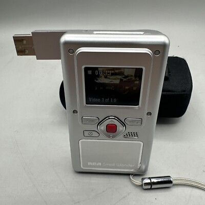 RCA Small Wonder Digital Silver Camera USB Connector | eBay