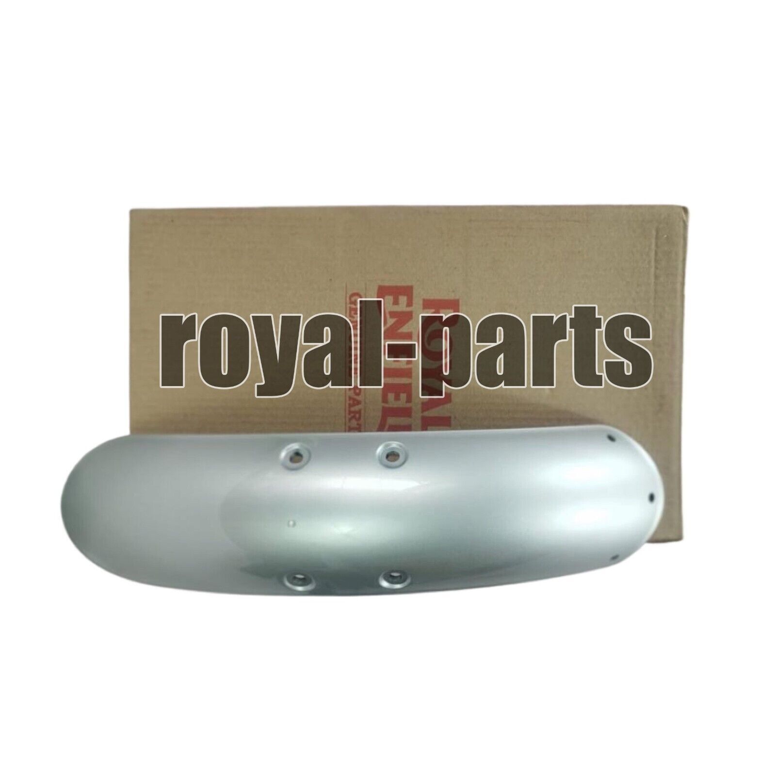 Royal Enfield "FRONT MUDGUARD, SILVER" For INT 650 & GT 650 & GT 535 | eBay