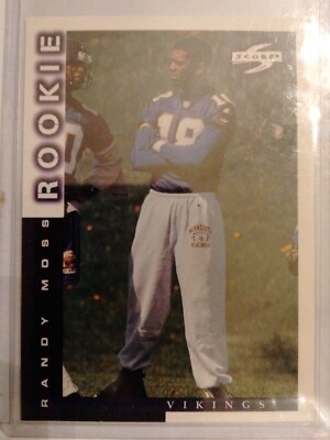 1998 Score Randy Moss RC, Rookie No.235 | eBay