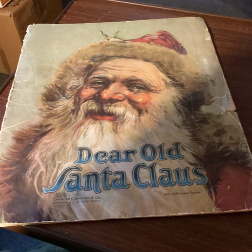 Antique Dear Old Santa Claus Story Book Charles E. Graham Co. As-Is | eBay