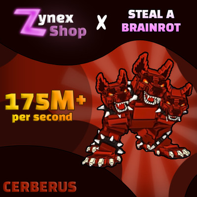 Cerberus | Steal a Brainrot | SaB | Fast Delivery | eBay UK