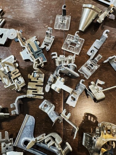 Vintage Lot Of 100 Singer Greist, Simanco Attachment Everything In ...