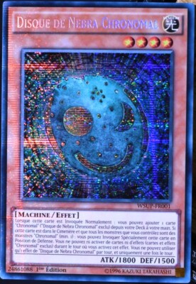 carte YU-GI-OH WSUP-FR001 Disque De Nebra Chronomal NEUF FR | eBay
