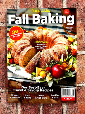 COUNTRY LIVING MAGAZINE "FALL BAKING" 80+ HOMEMADE TREATS! BEST SWEET ...