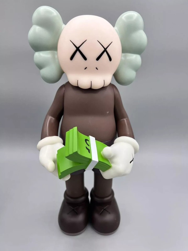 Kaws Companion Counting Money Action Figure Statue 12in Art Decor Gift ...