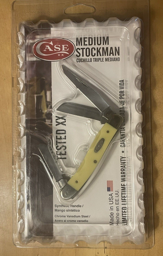 New Old Stock Case XX 2016 3318 CV Medium Stockman In Unopened Package ...