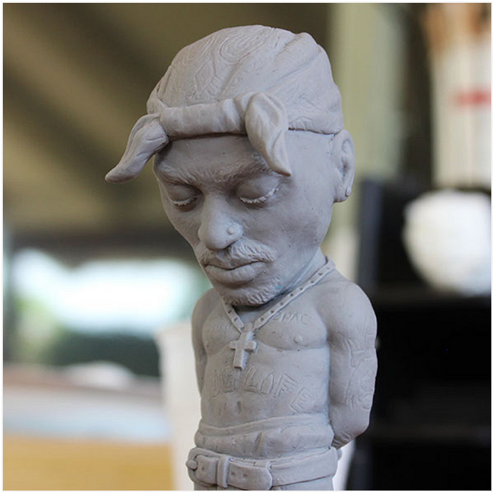 4Pack Random Hip Hop bro Rapper Sculpture Garden Homies/Home Decor | eBay