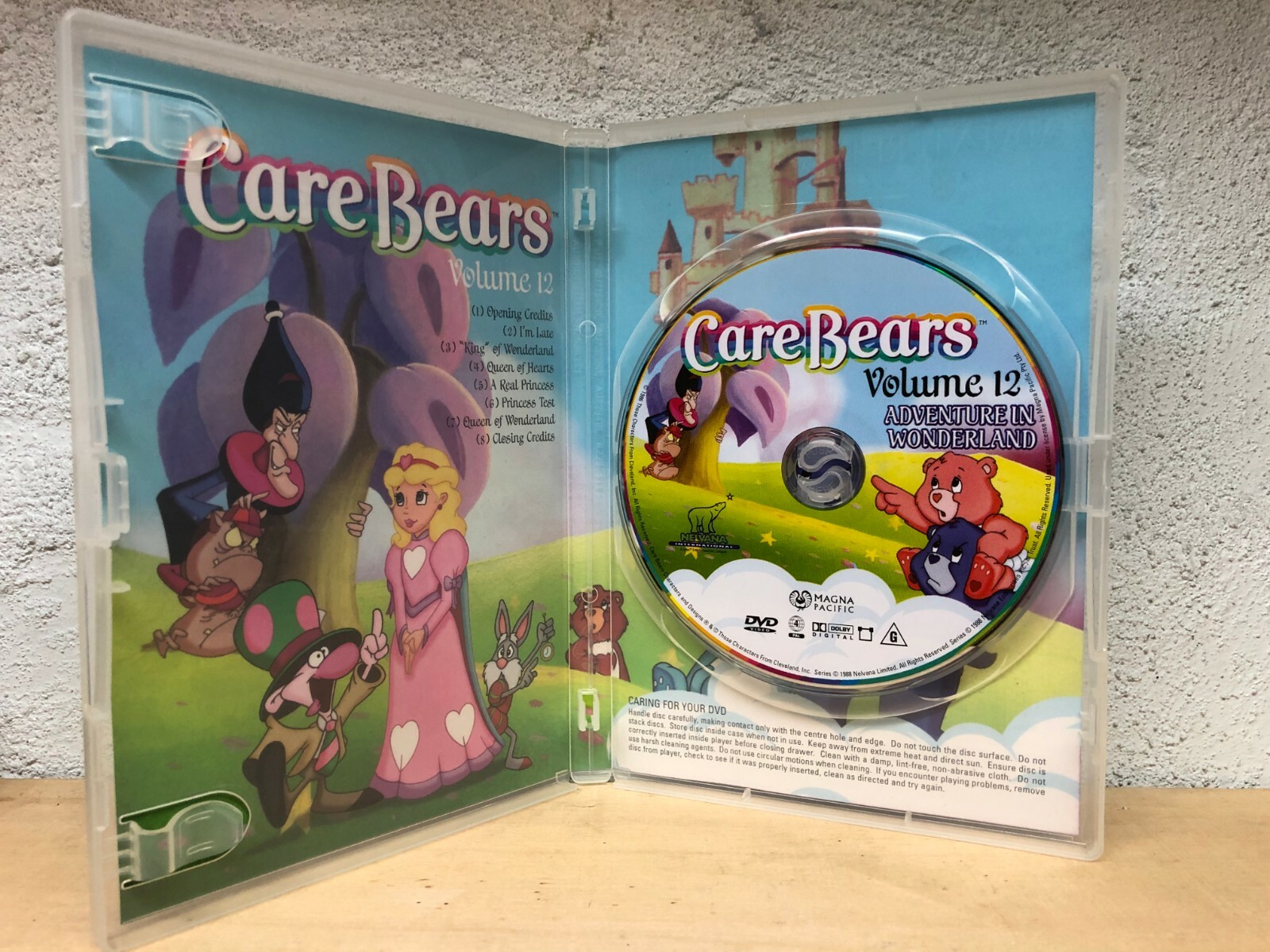 Care Bears Movie DVD Adventure in Wonderland 1980 Original - RARE OOP ...