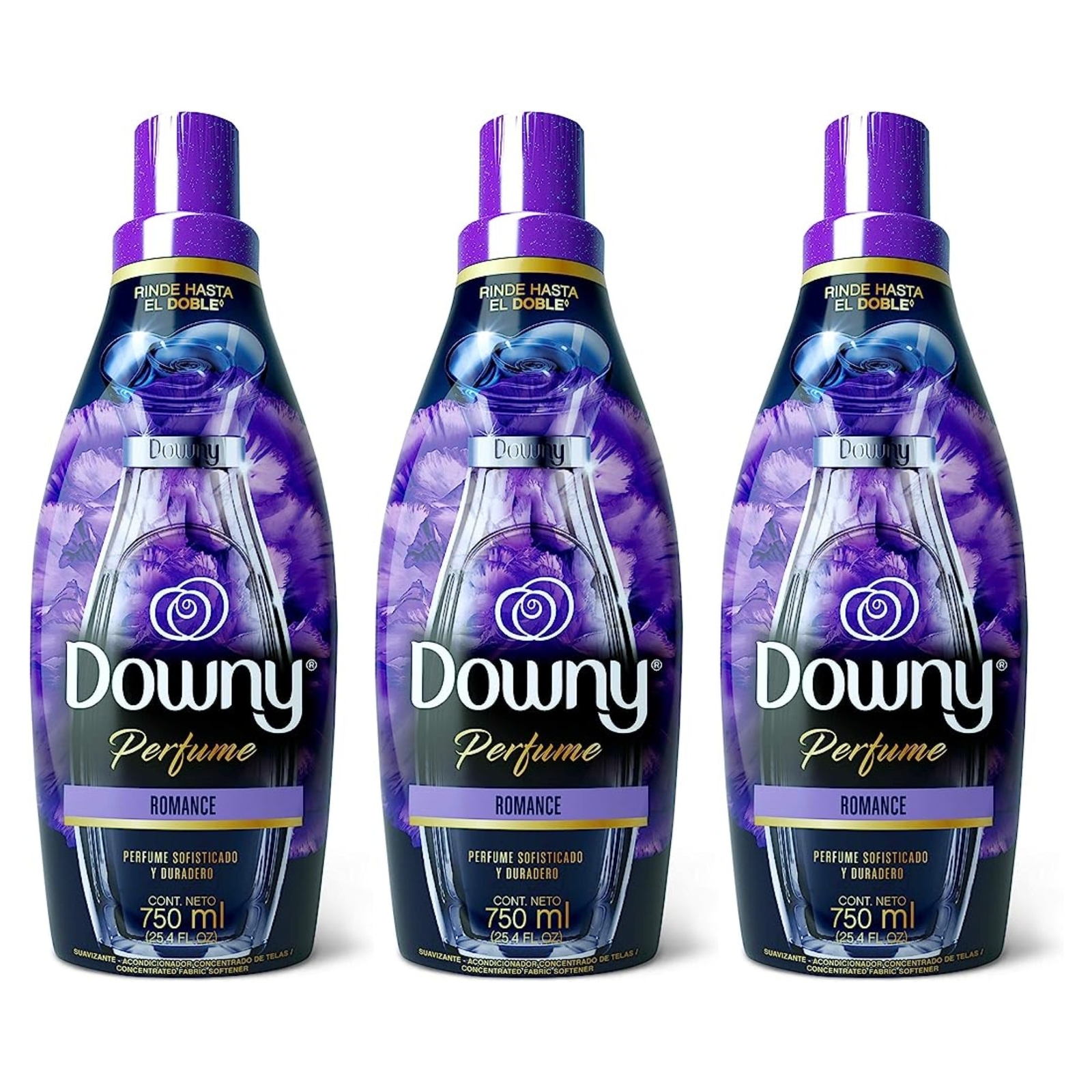 Downy Fabric Softener - Perfume Collections Romance, 750ml (Pack of 3 ...