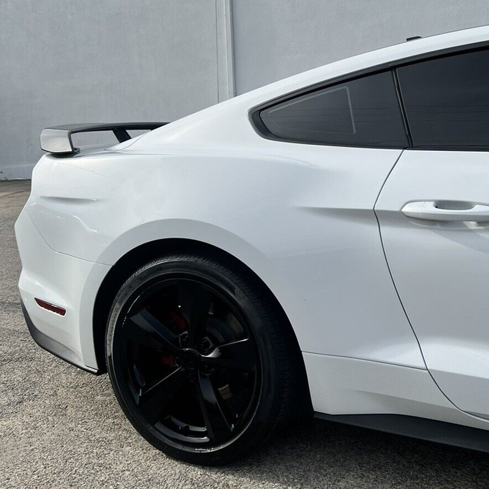Glossy Black Rear Trunk Spoiler Wing GT-Style For Ford Mustang S550 ...