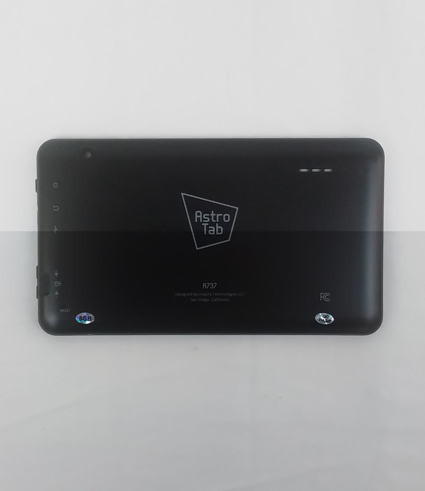 Astro Tab Android OS 7" Tablet Quad-core Processor Factory Reset WORKS ...