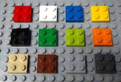 Lego parts 3022 2x2 plate (5 pcs) Choose Color bricks | eBay