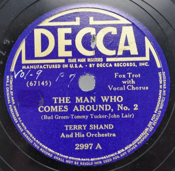 Terry Shand And His Orchestra - The Man Who Comes Around, No. 2 / Bella ...