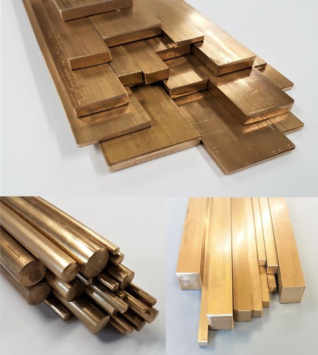 Brass Bar Rod Solid Section Lathe and Milling CZ 121 Stock Metal ...