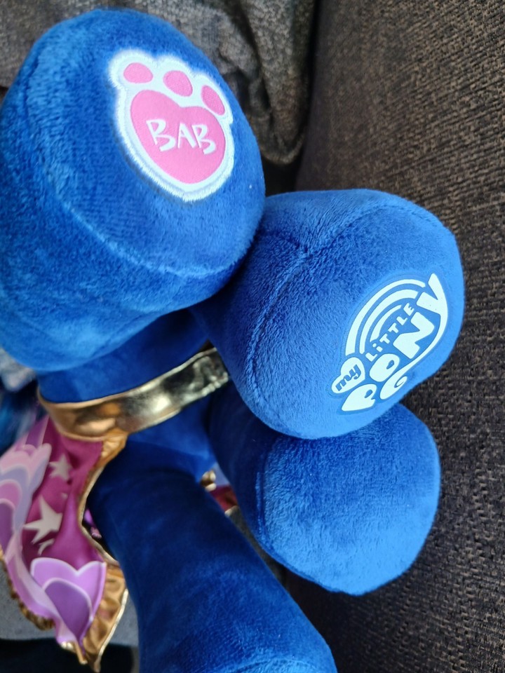 Build a Bear My Little Pony - Princess Luna Unicorn Dark Blue/moon ...