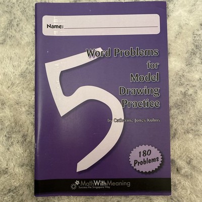 Word Problems for Model Drawing Practice - Level 5 - Perfect Paperback ...