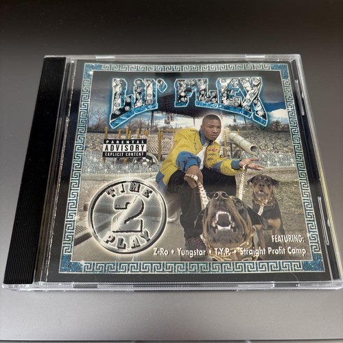 Lil' Flex – Time 2 Play CD Texas Rap 2001 Z-Ro Yungstar Houston G-Rap Rare | eBay