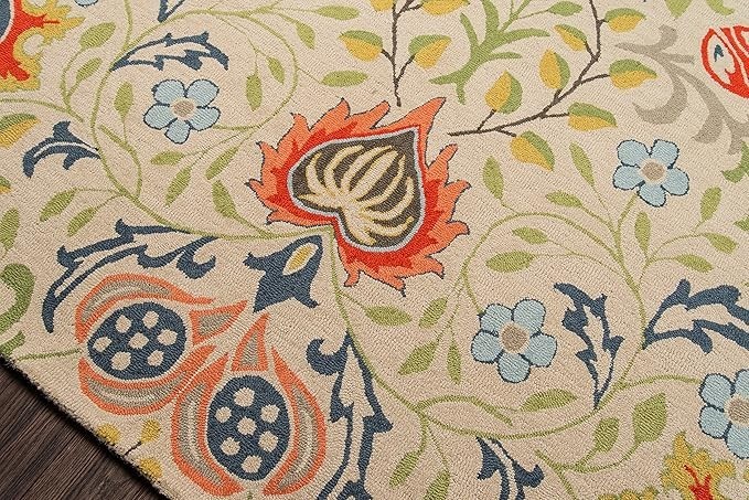 Collection, 100% Wool Hand Tufted Loop Cut Contemporary Area Rug | eBay UK