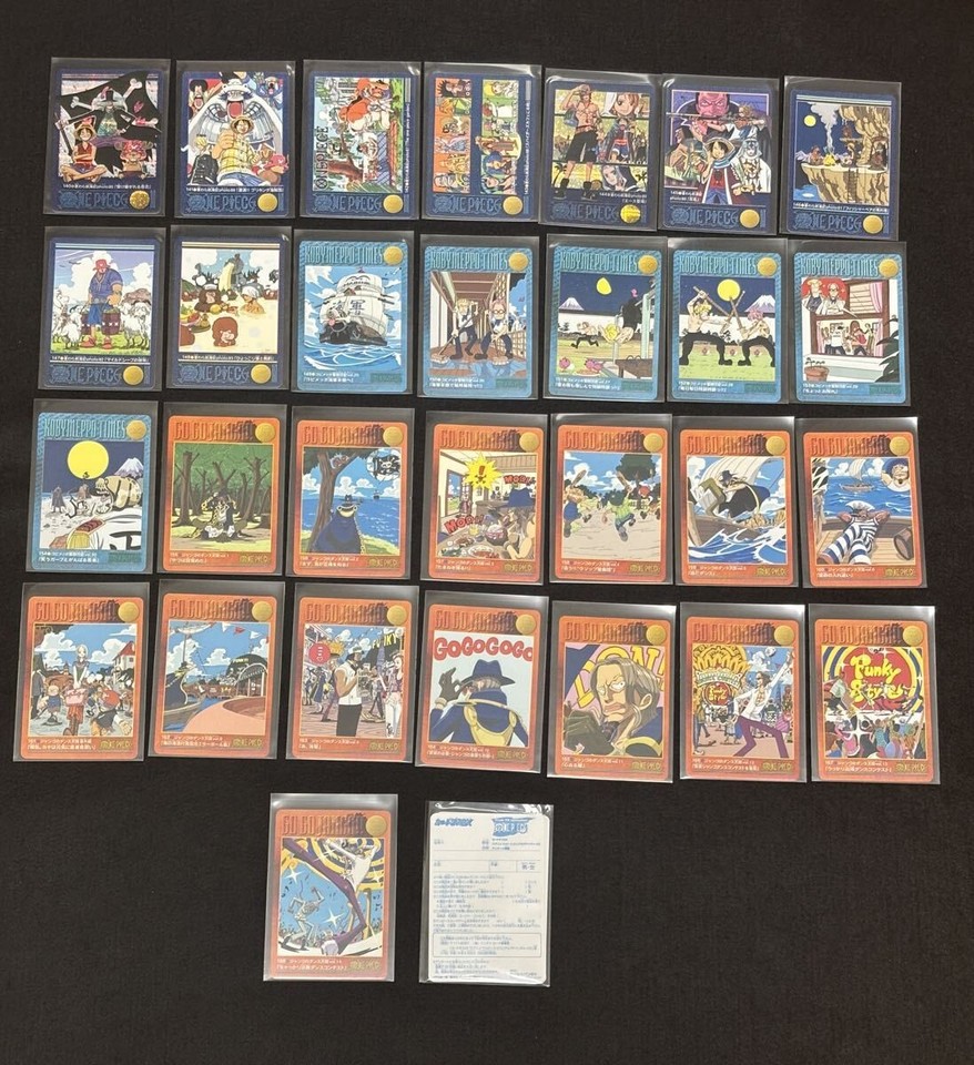 One Piece Visual Adventure EX, 168 types, Full Comp / Grain Kira Grain ...