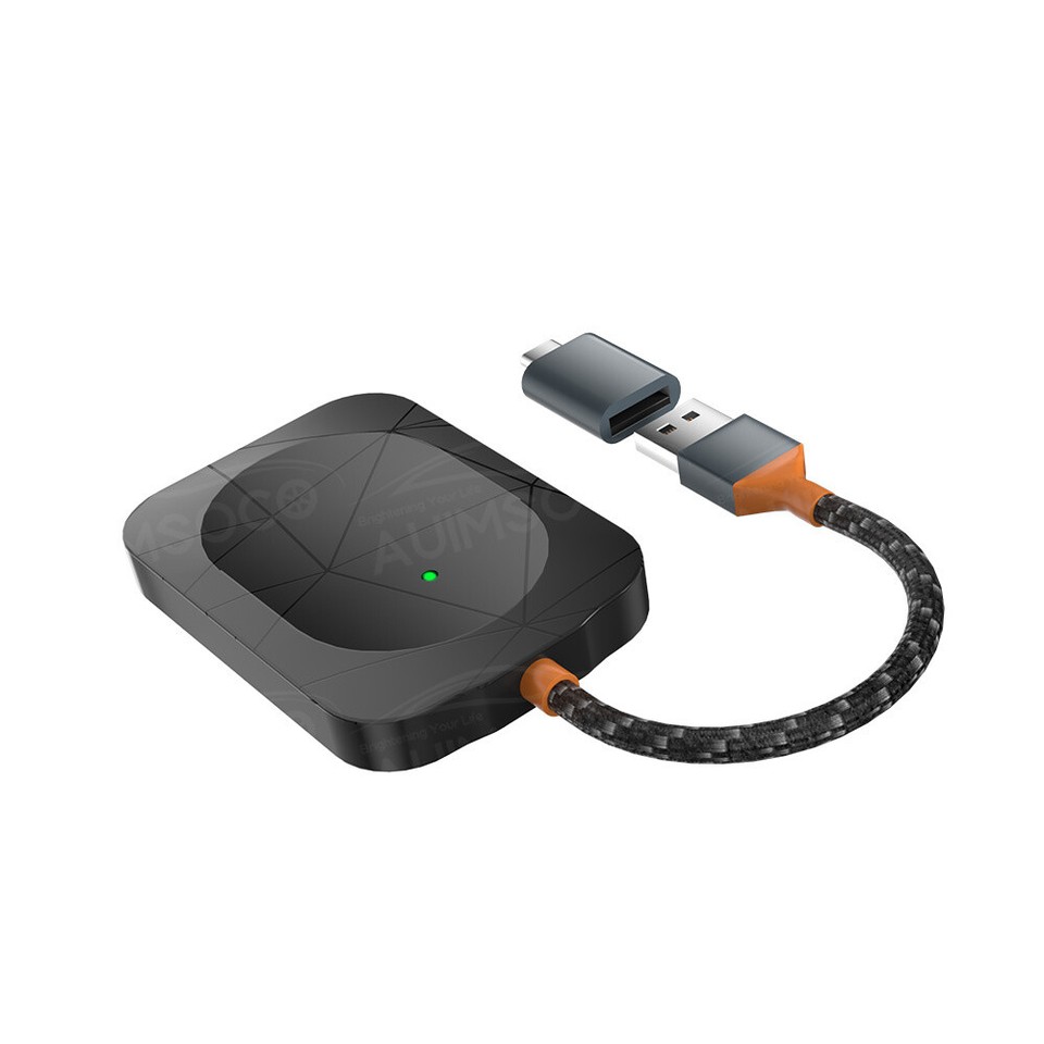 Wireless CarPlay Adapter Dongle USB For Apple iOS Car Auto Navigation ...