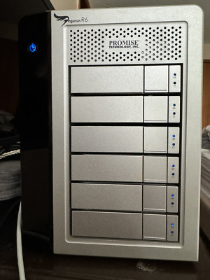 Promise Technology Inc. Pegasus R6 24TB 6-Bay RAID Including 6(4TB ...