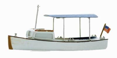 HO scale DayCruiser model boat kit with pre assembled hull 1/87 scale ...