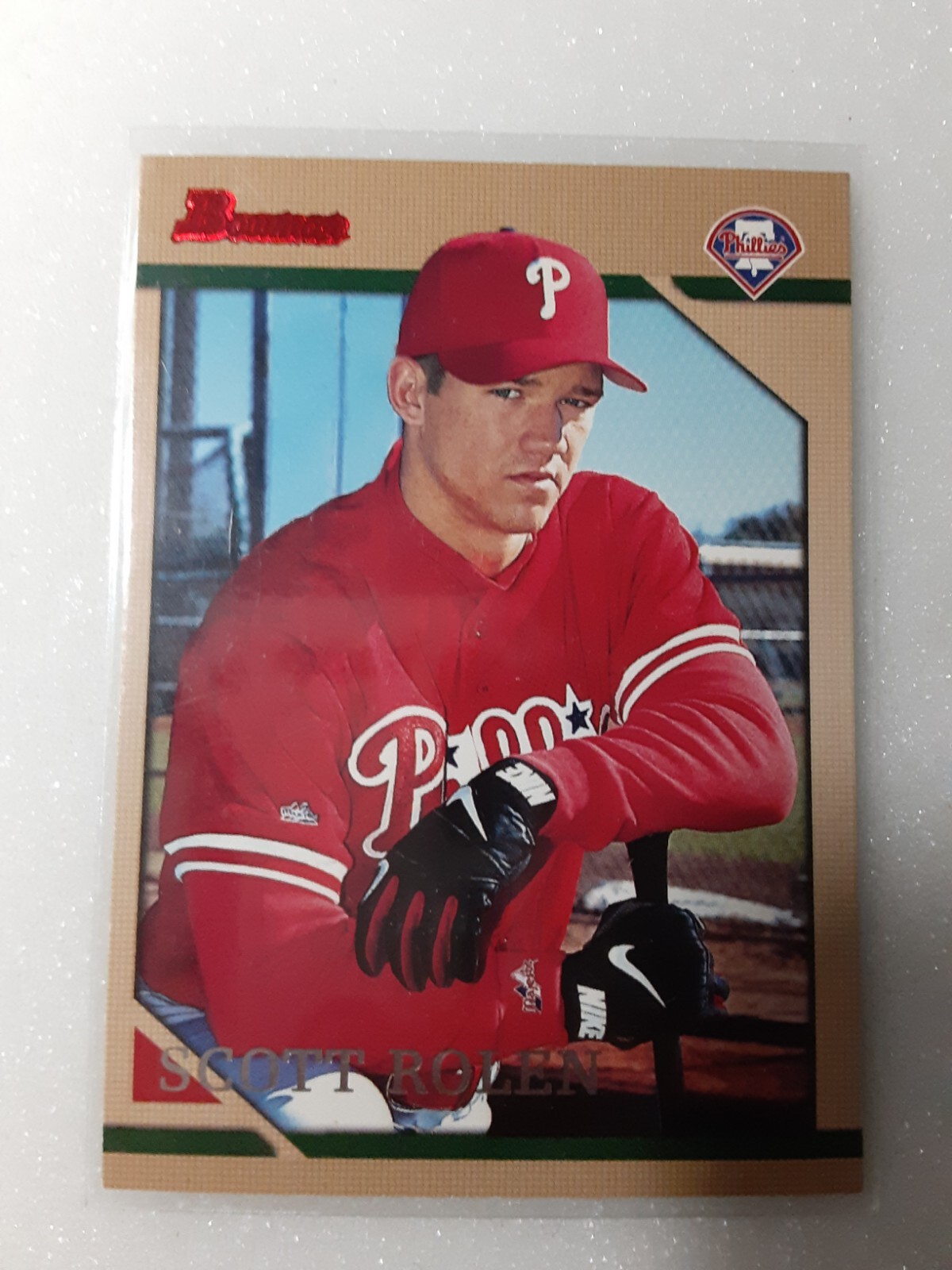 Scott Rolen 1996 Bowman's Rookie Card #114 Phillies Cardinals Blue Jays ...
