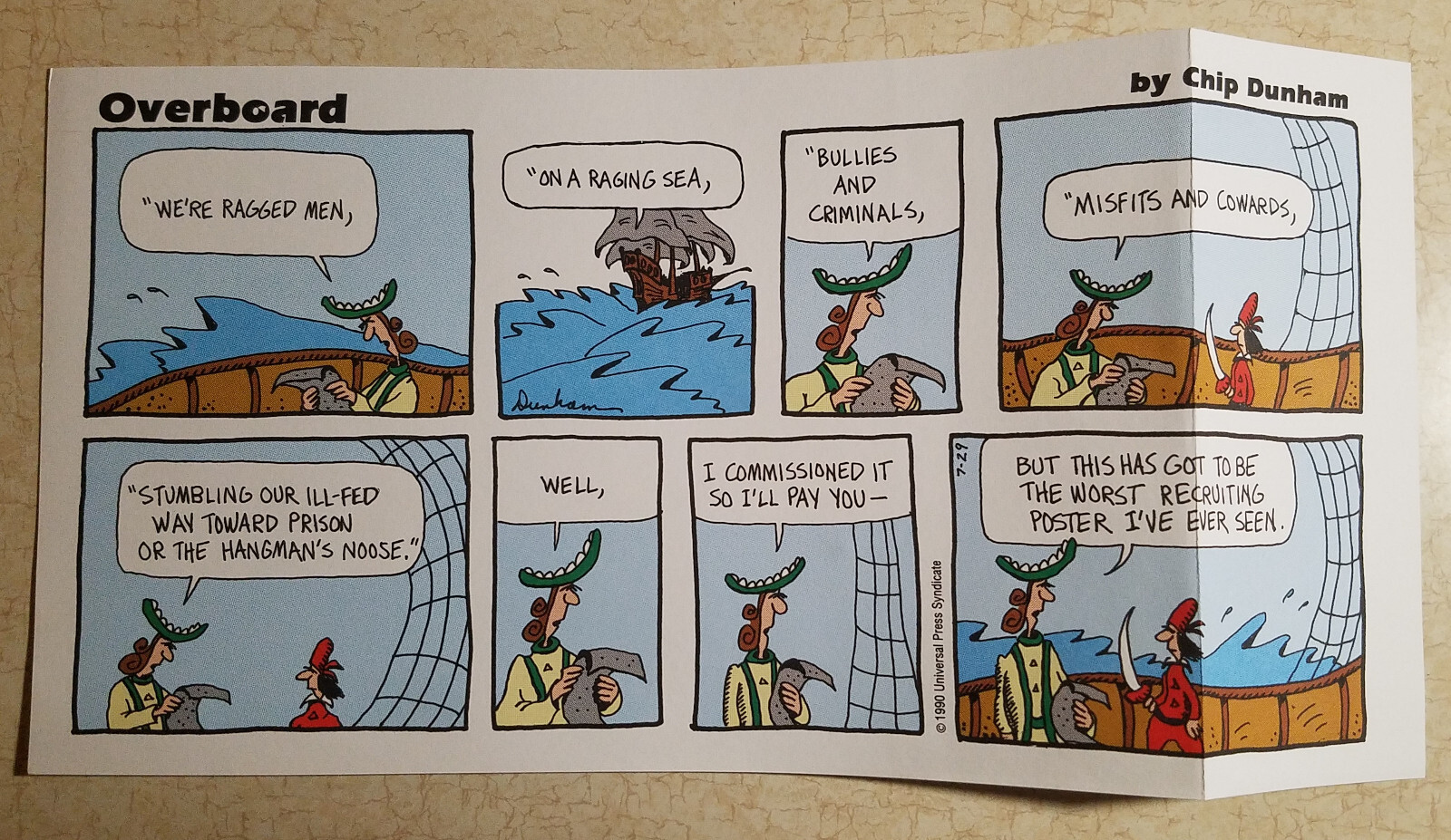 Overboard Comic Strip, Universal Press Syndicate Promotional Kit | eBay