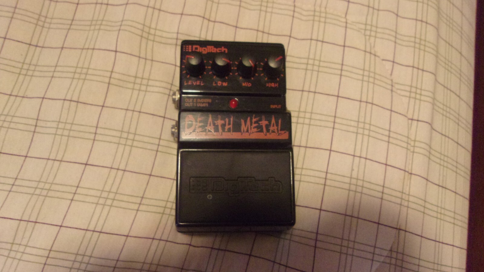 Excellent Digitech Death Metal Distortion Guitar Pedal | eBay