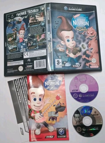 Jimmy Neutron: Attack Of The Twonkies + Jet Fusion (Nintendo Gamecube ...