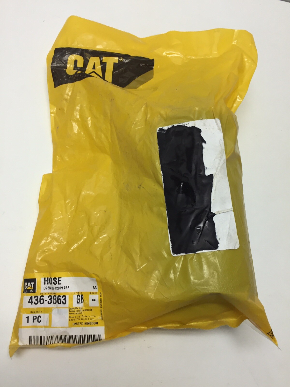 Caterpillar Oem Hose 436-3863. Cat New Hose 4363863. | eBay