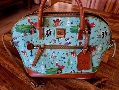 Disney Dooney & Bourke Bambi and Forest Friends Caley Hicks Satchel | eBay
