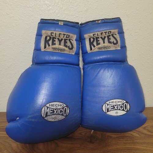 Cleto Reyes Professional boxing gloves 16oz - Blue HECHO EN MEXICO | eBay