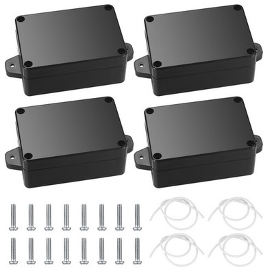 Project Box, 4pcs Junction Boxes, IP65 Waterproof Electrical Boxes, ABS Plast... | eBay