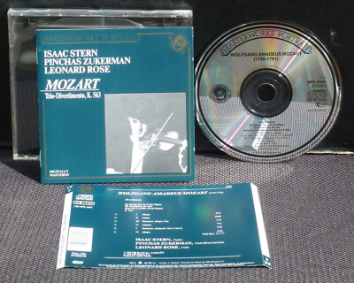 CD Mozart Stern Zukerman Rose CD/BX M | eBay