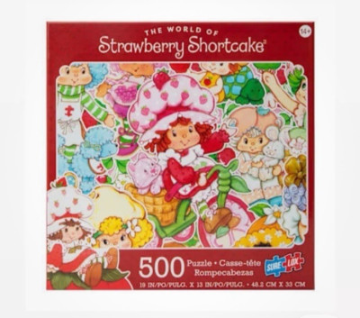 NEW! Strawberry Shortcake 500 Piece Jigsaw Puzzle - Vintage Artwork ...