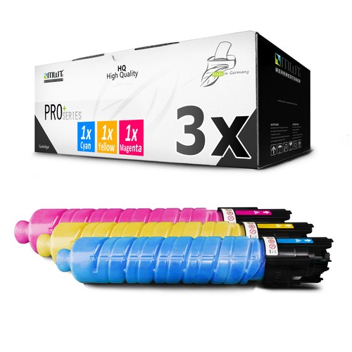 3x Druckerpatronen f r Ricoh SP C440 C431dnhw C440DN C431dnht C430 C441 ...