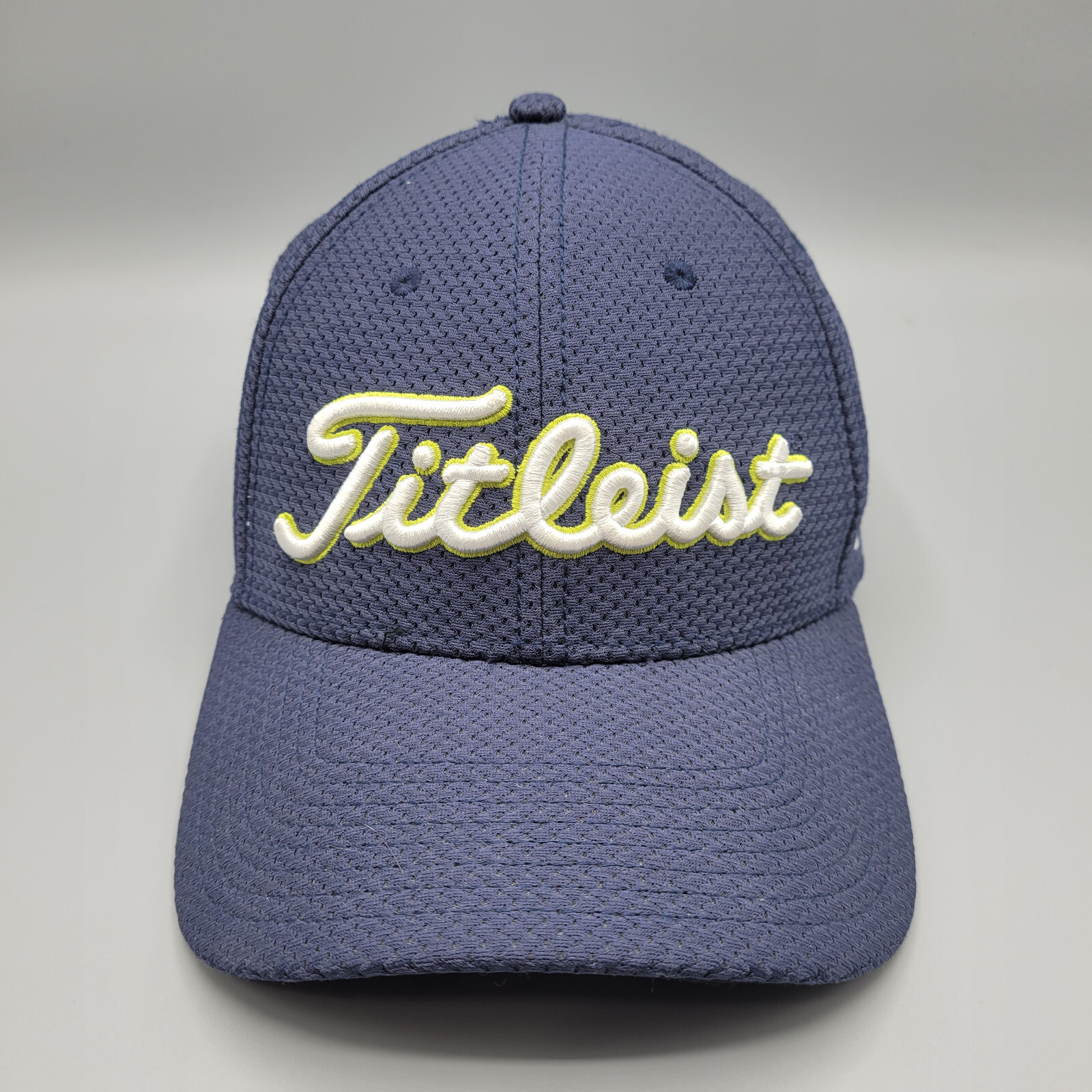 Titleist Hat Cap Fitted M/L Blue Pro V1 Foot Joy FJ Golf Embroidered ...